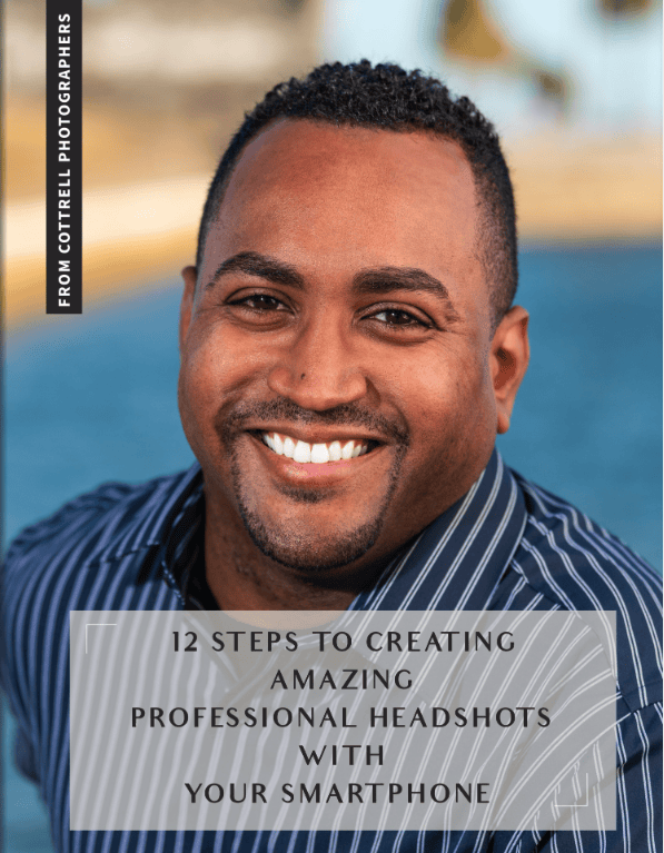 12 Steps to Create Amazing Smartphone Headshots - Cottrell Photographers